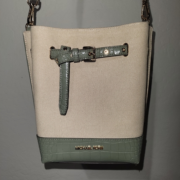 Michael Kors | Bags | Authentic Michael Kors Purse Olive Green And ...